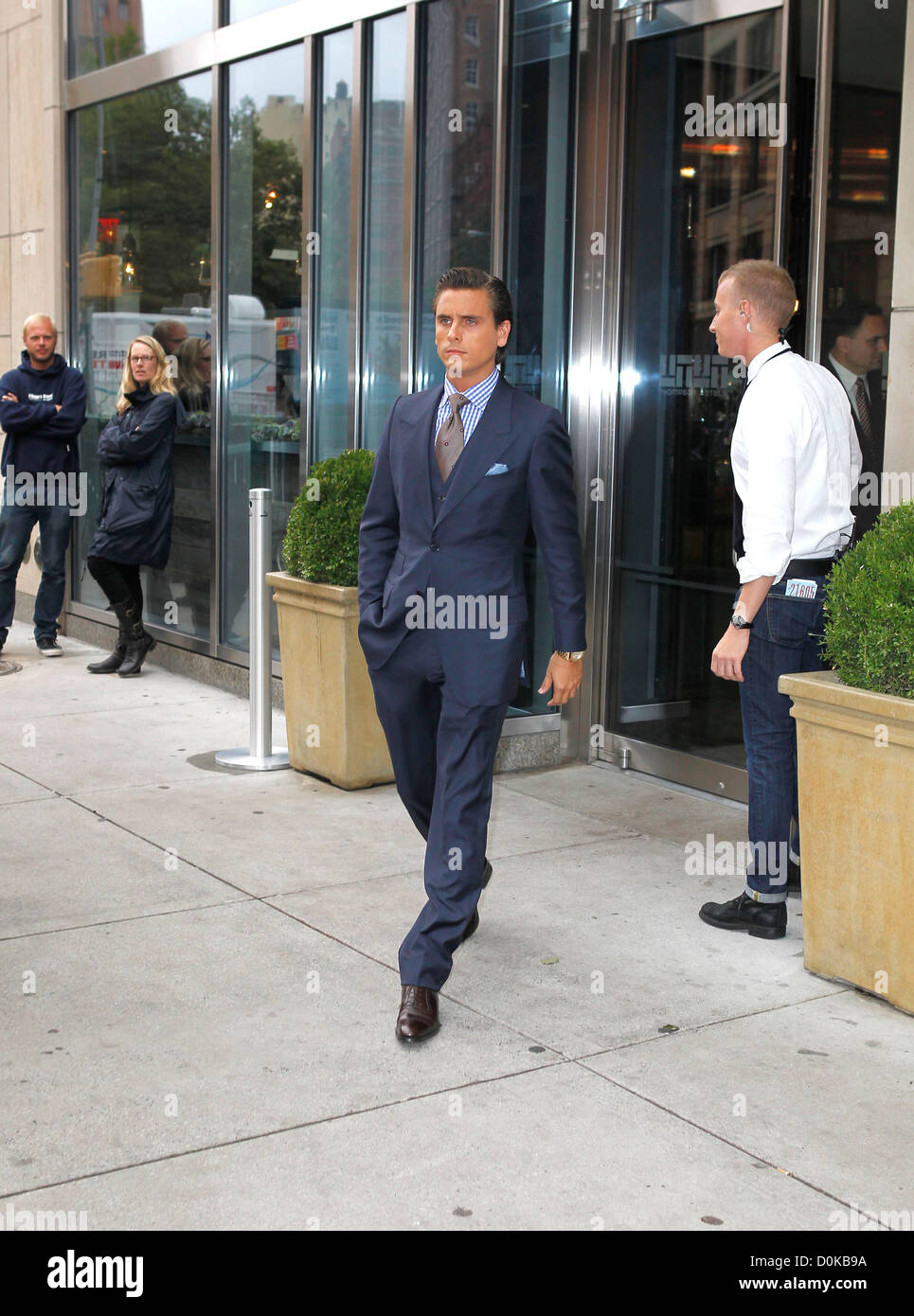 Scott Disick Black Suit