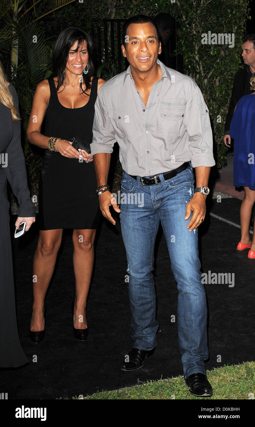 Jon Secada and wife Maritere Vilar TAG Heuer th Anniversary and ...