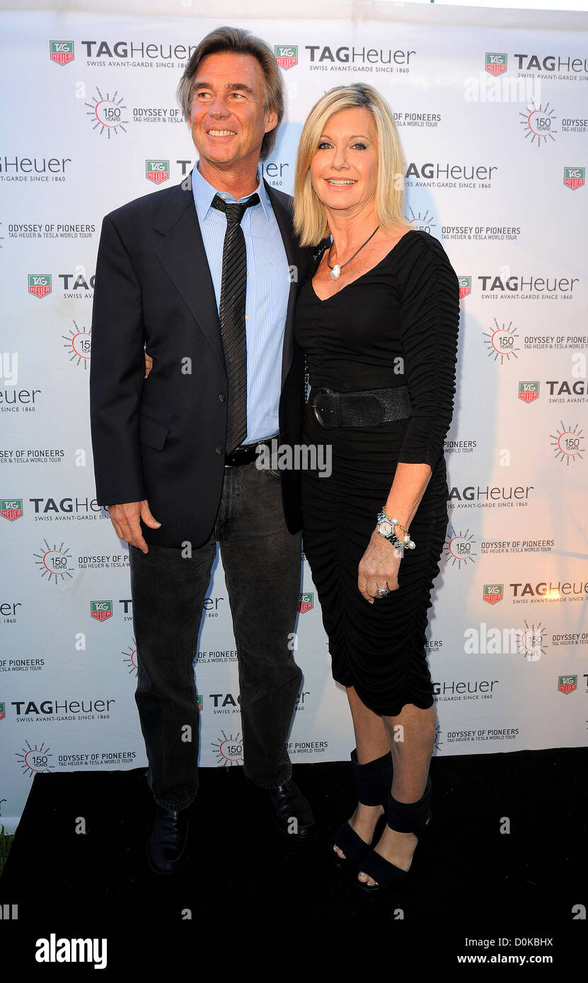John Easterling and Olivia Newton-John TAG Heuer 150th Anniversary and ...