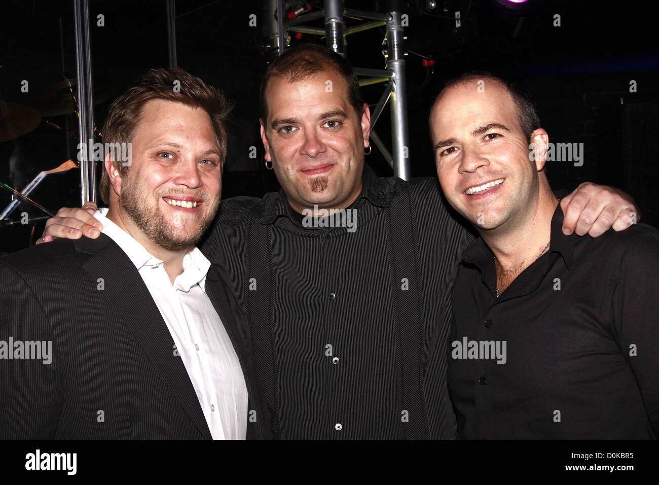 Dan Nycklemoe, Mike Todaro and Peter Rothstein The opening night of the ...