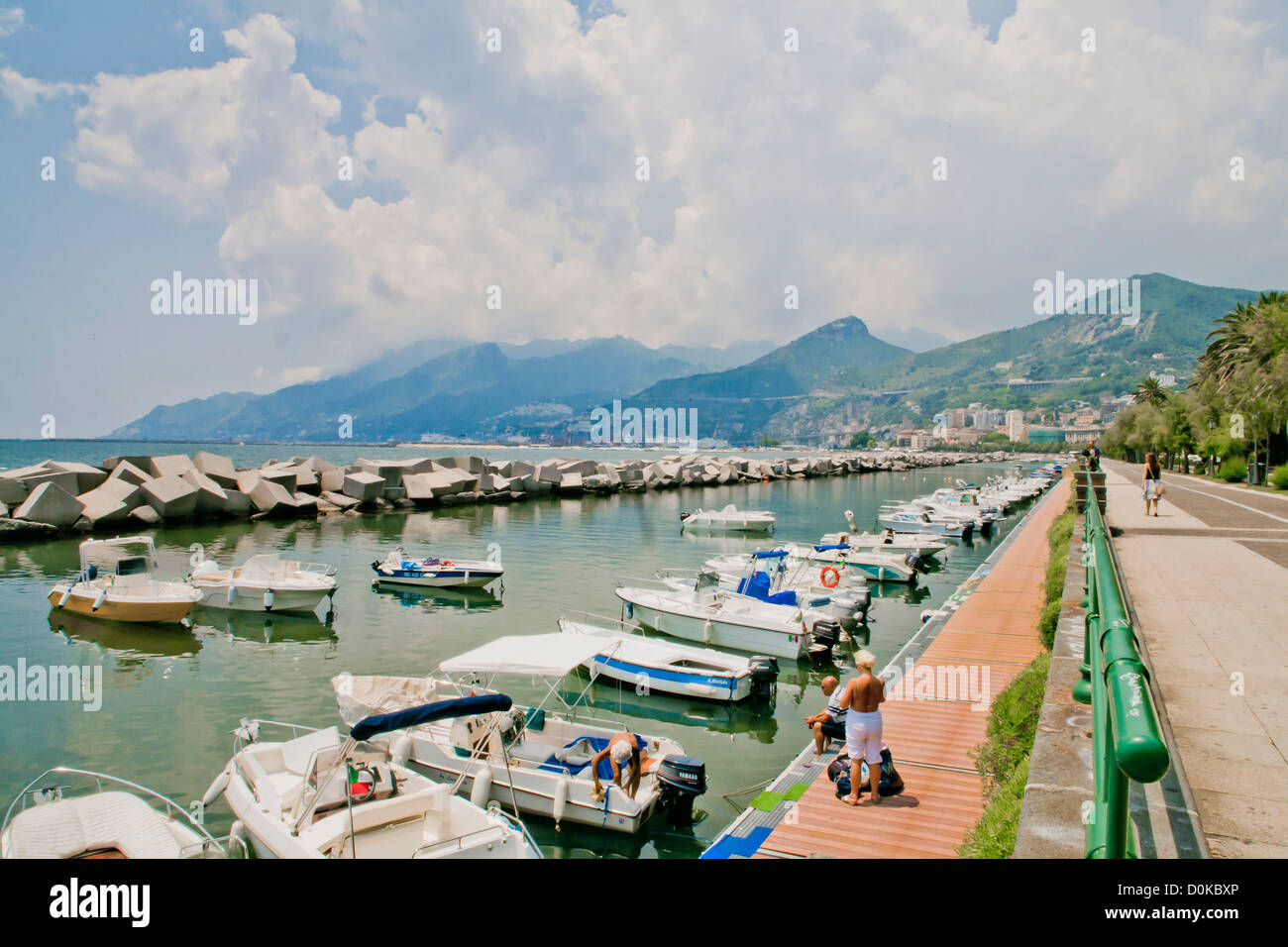 salerno, italy, beach, summer, europe Stock Photo - Alamy