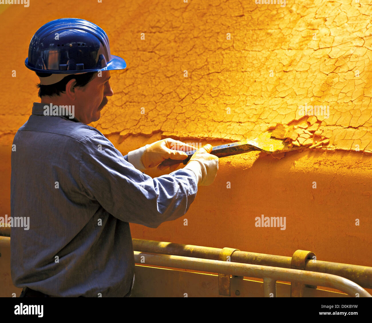 Paint Pigment Manufacture Stock Photo - Alamy