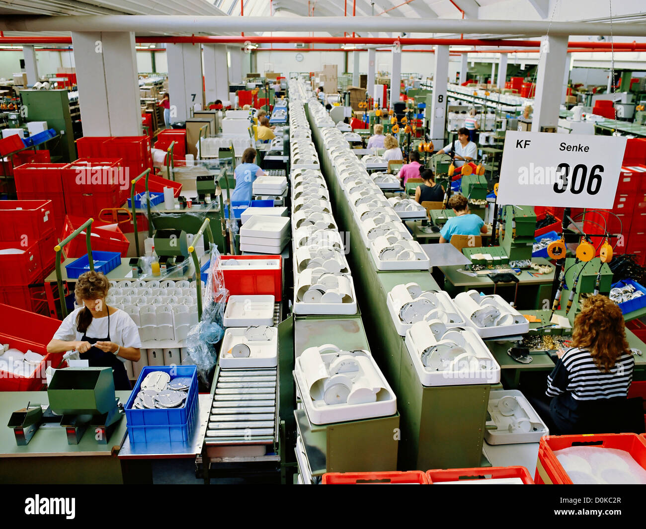 Coffee Maker Assembly Line Stock Photo - Alamy