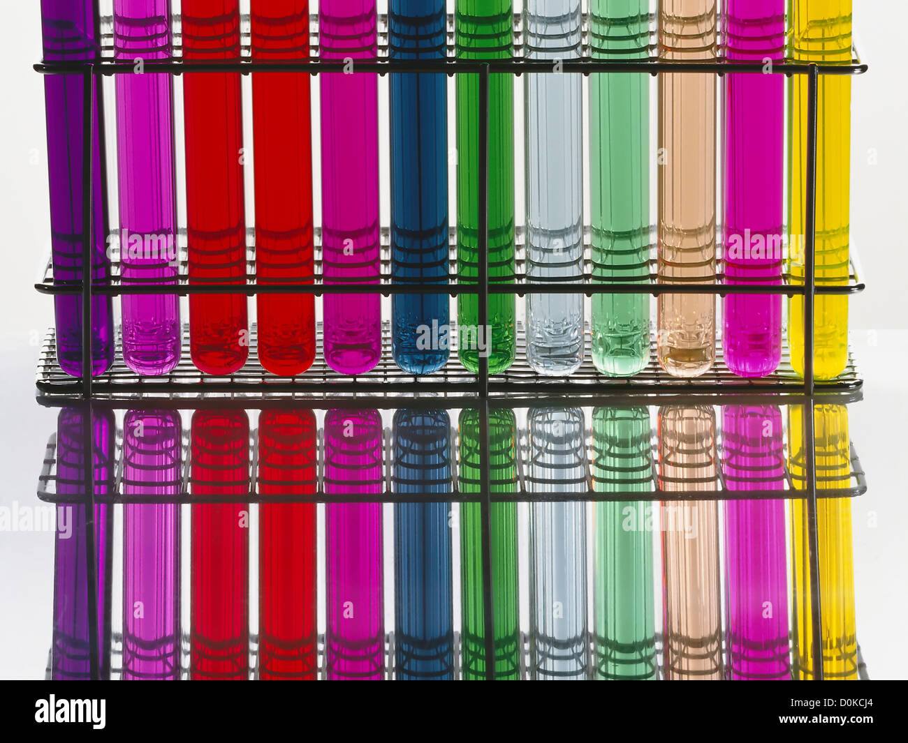 Test Tubes Used in Chemistry Research Stock Photo - Alamy