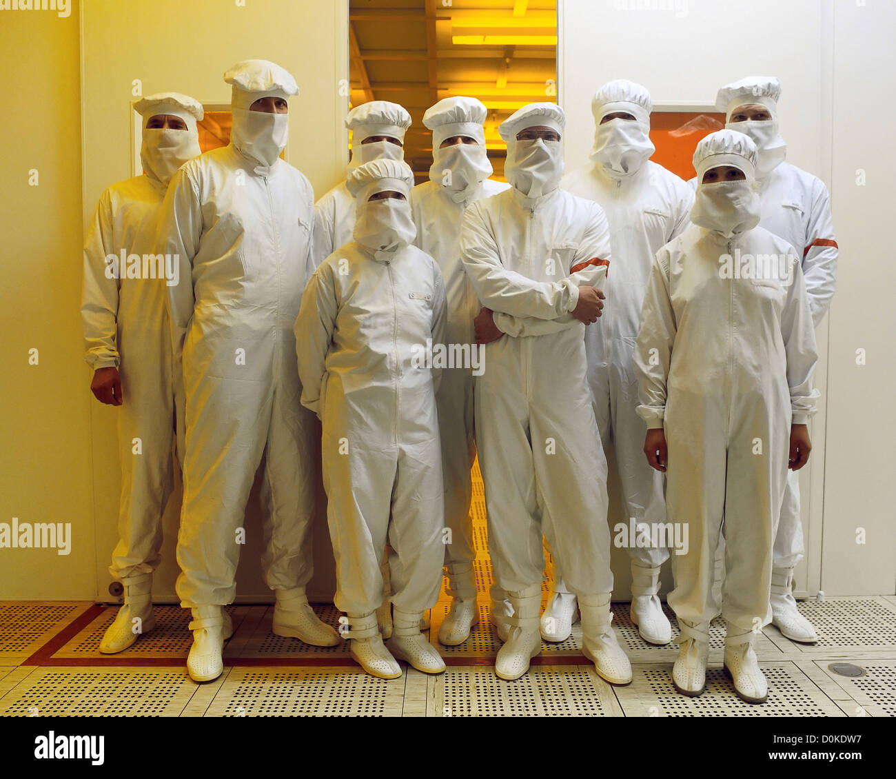 Chip clean room clean room protective hi-res stock photography and ...
