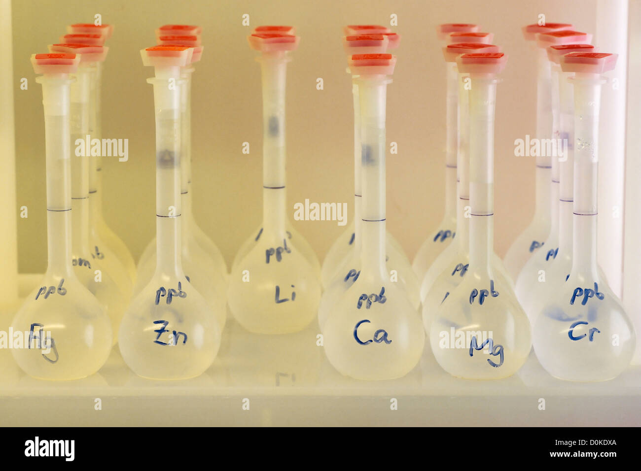Samples for Water Analysis Stock Photo - Alamy