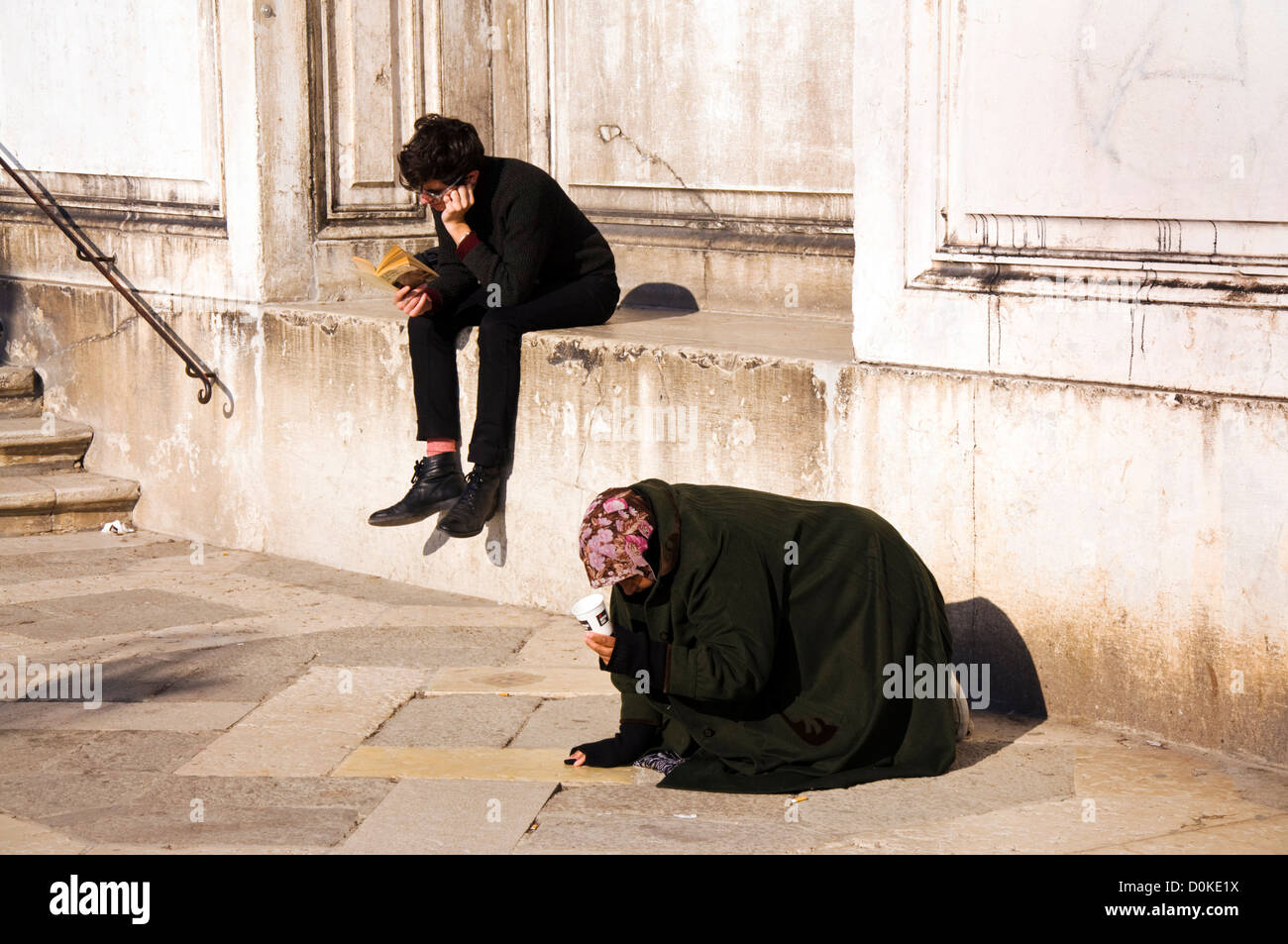 Man On Knees Beg High Resolution Stock Photography and Images - Alamy