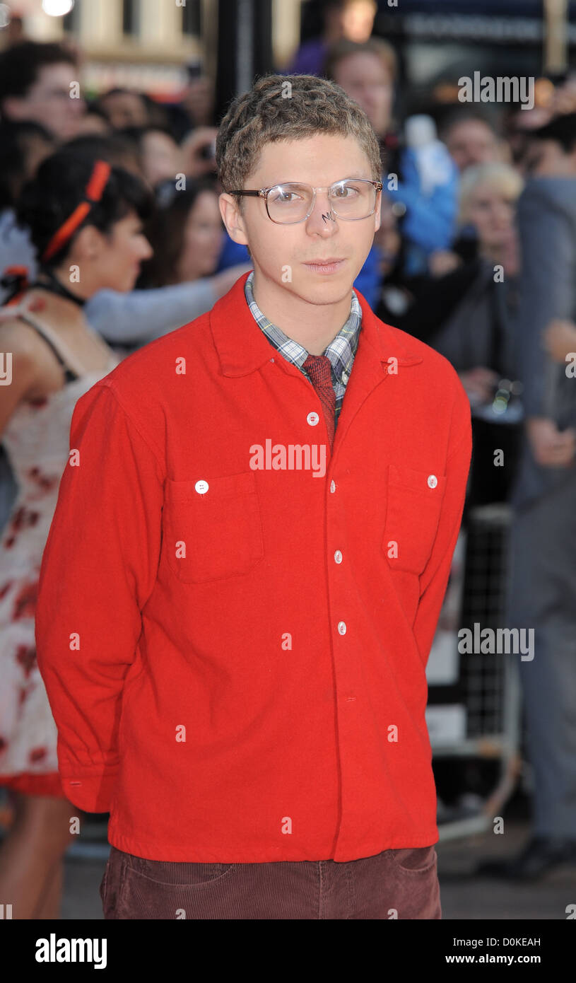 Michael Cera UK premiere of 'Scott Pilgrim Vs. The World' held at the ...