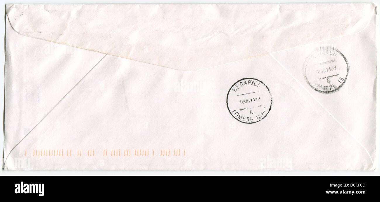 Post envelope, background Stock Photo - Alamy