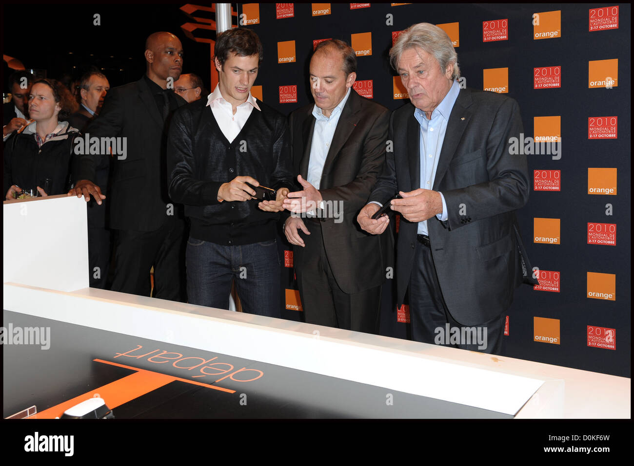 Stephen Richard Celebrities attend the opening of the 2010 Paris Motor ...