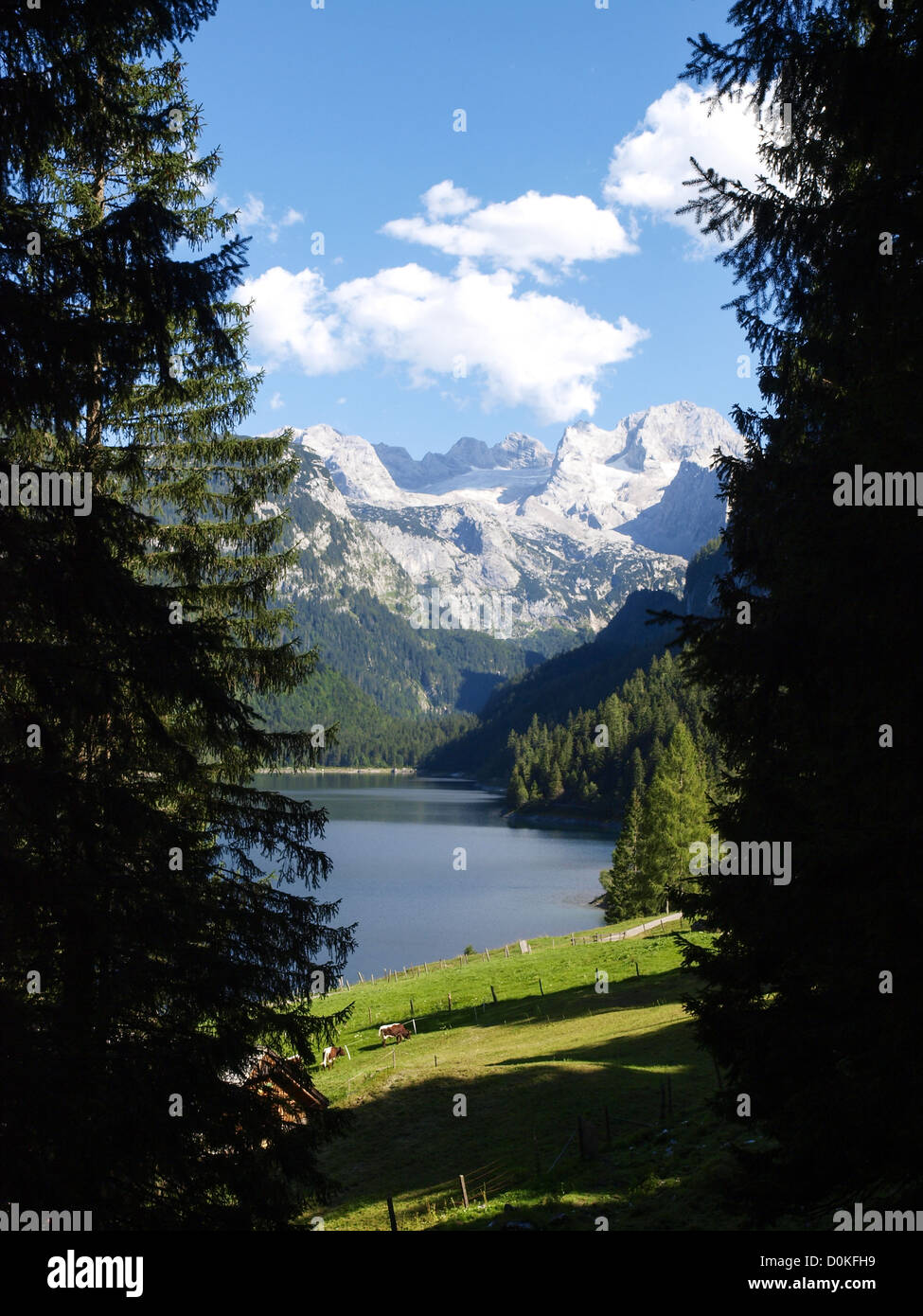 lake Gosau, Austria, Upper Austria, lakes, Gosausee Stock Photo - Alamy