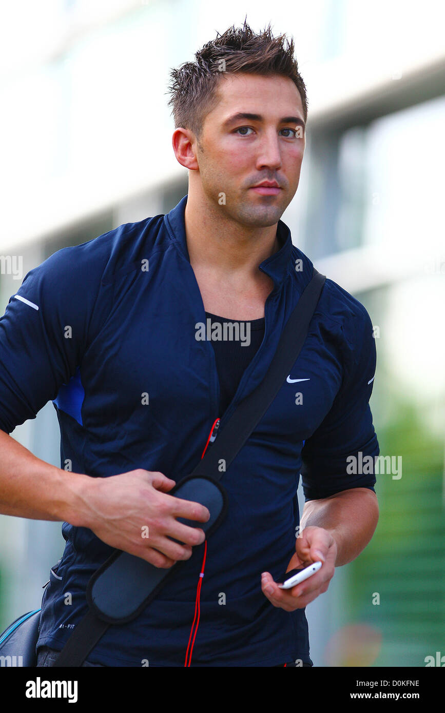 Gavin Henson arriving at rehearsals for 'Strictly Come Dancing' London ...