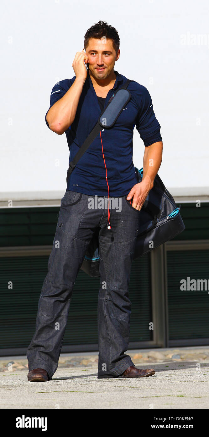 Gavin Henson arriving at rehearsals for 'Strictly Come Dancing' London ...