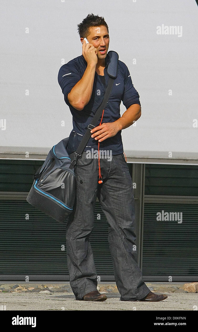 Gavin Henson arriving at rehearsals for 'Strictly Come Dancing' London ...