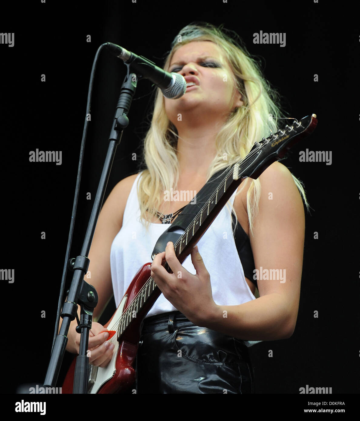 Daisy Dares You, real name Daisy Coburn The V Festival 2010 held at ...