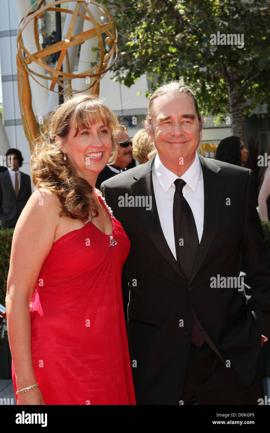 Beau Bridges and Wendy Treece 2010 Creative Arts Emmy Awards held at ...