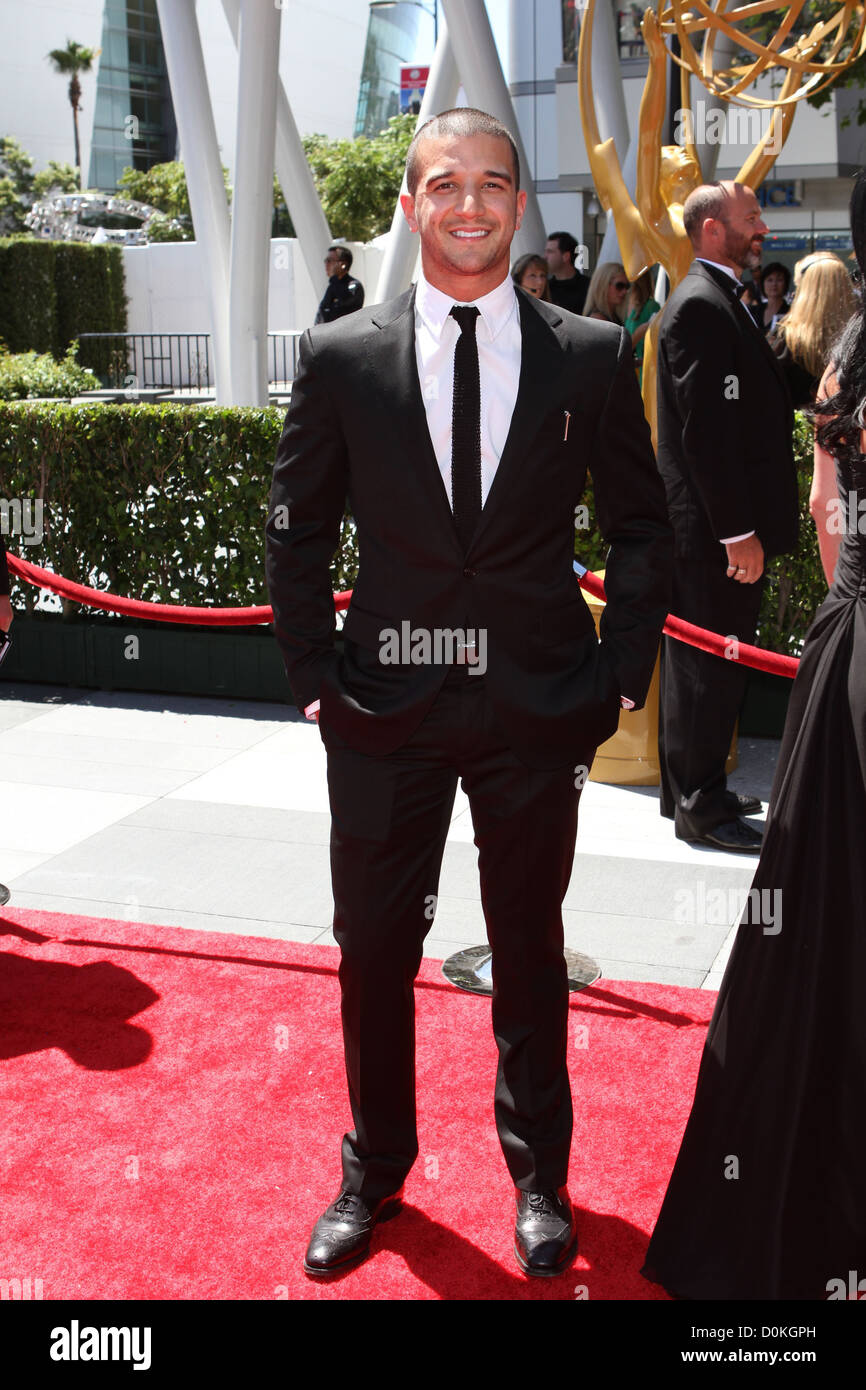Mark Ballas 2010 Creative Arts Emmy Awards held at Nokia Theatre L.A ...