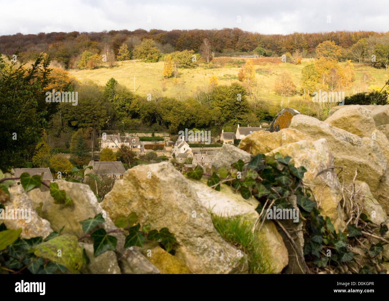 Sheepscombe english village hi-res stock photography and images - Alamy