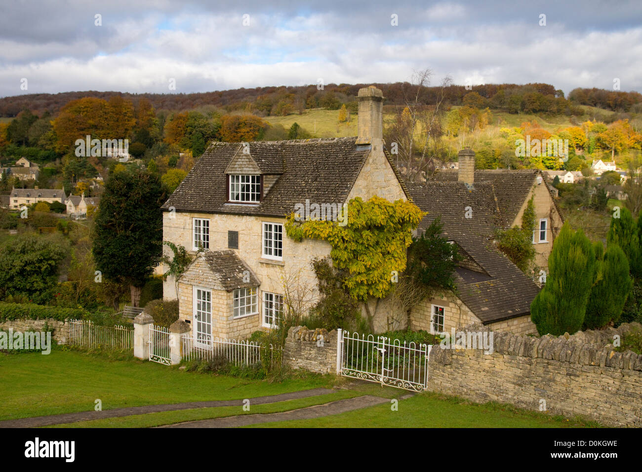 A late autumn walk around Sheepscombe Gloucestershire Stock Photo - Alamy