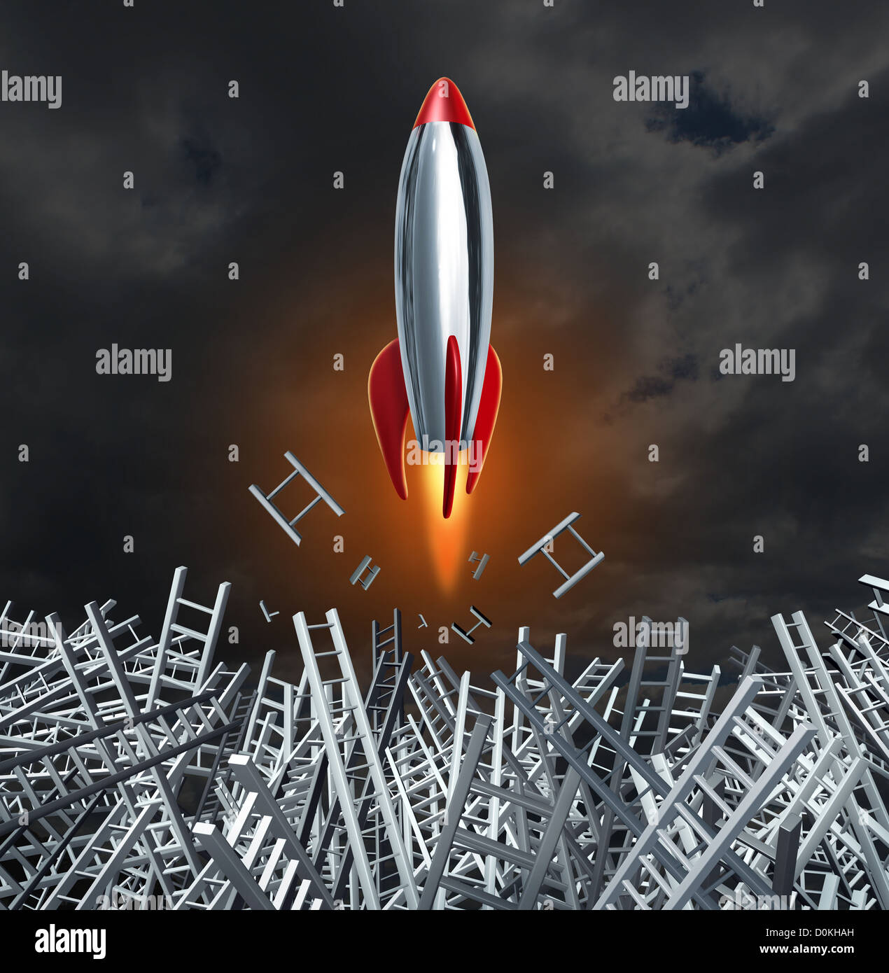 Unstoppable determination and breaking down ladder obstacles and ...