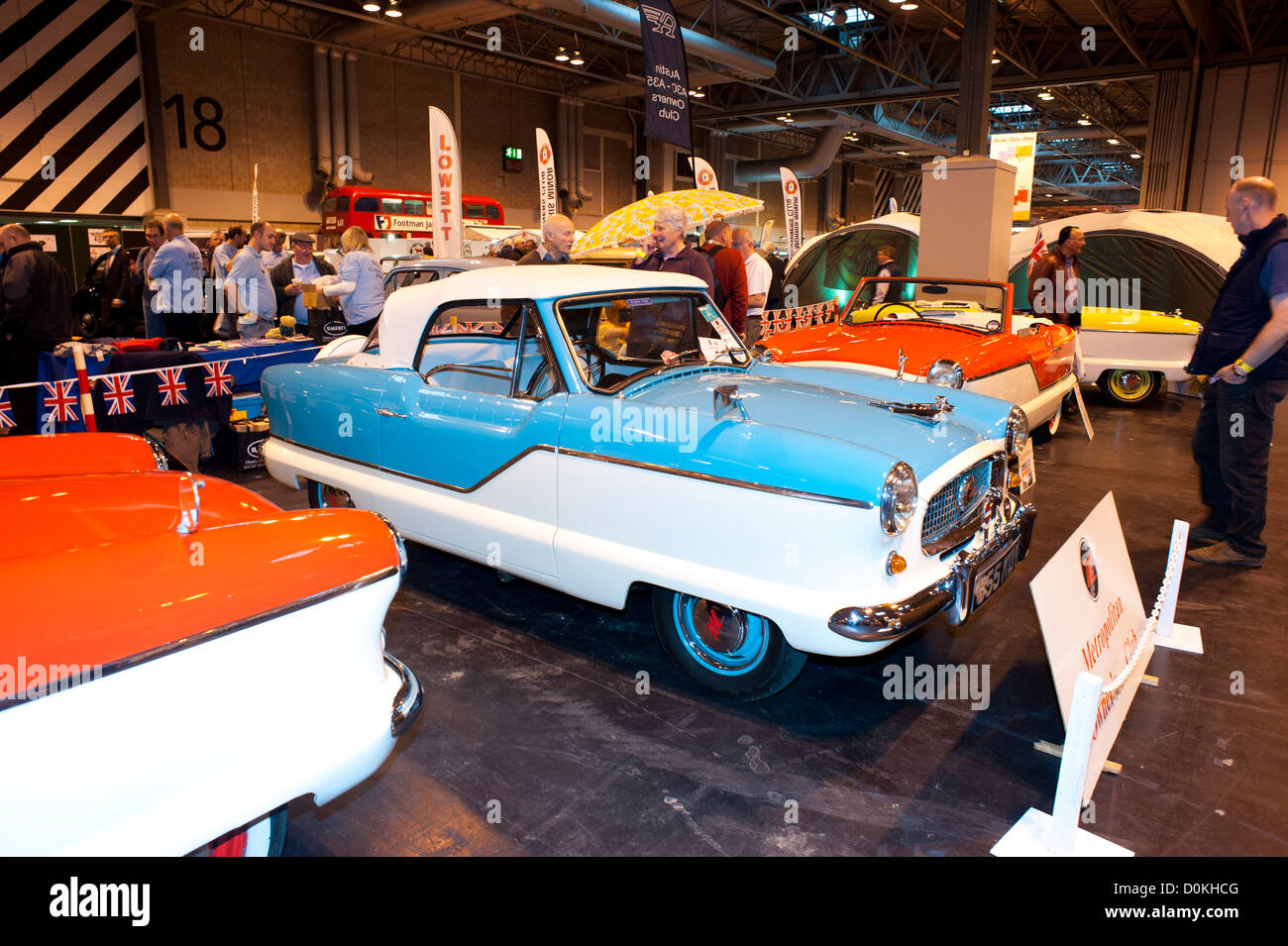 Nash Metropolitan Classic Cars at the 2012 Classic Motor Show, NEC ...