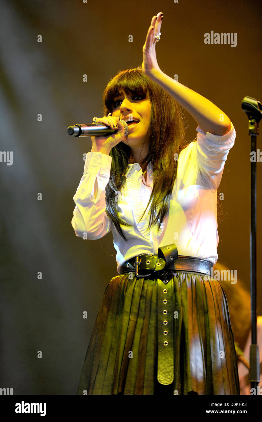 Gabrielle Cilmi The V Festival 2010 held at Hylands Park - Performances ...