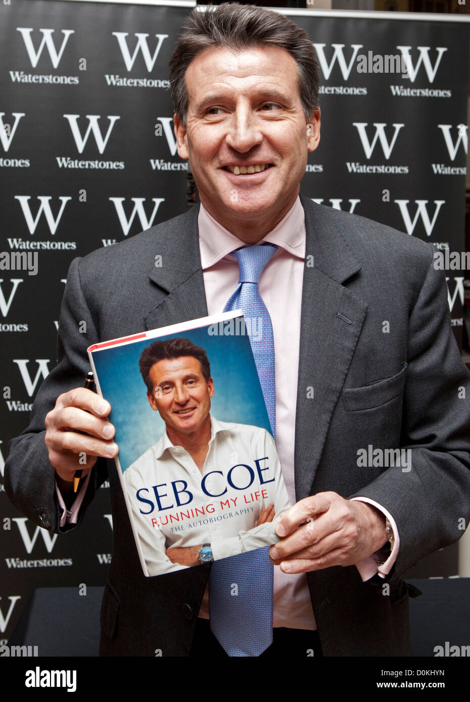 Seb coe running hi-res stock photography and images - Alamy