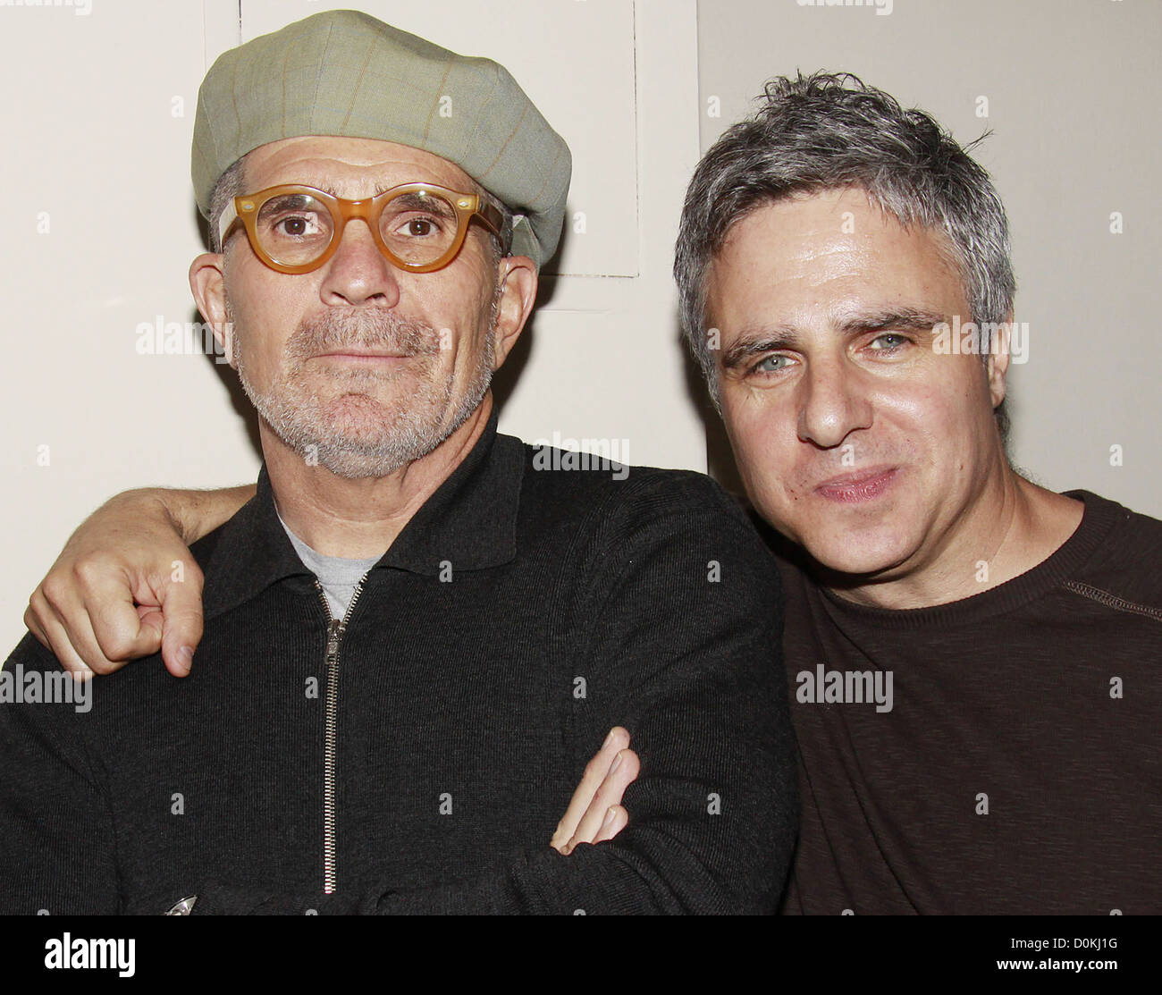 David Mamet and Neil Pepe Closing night of the Broadway production of ...