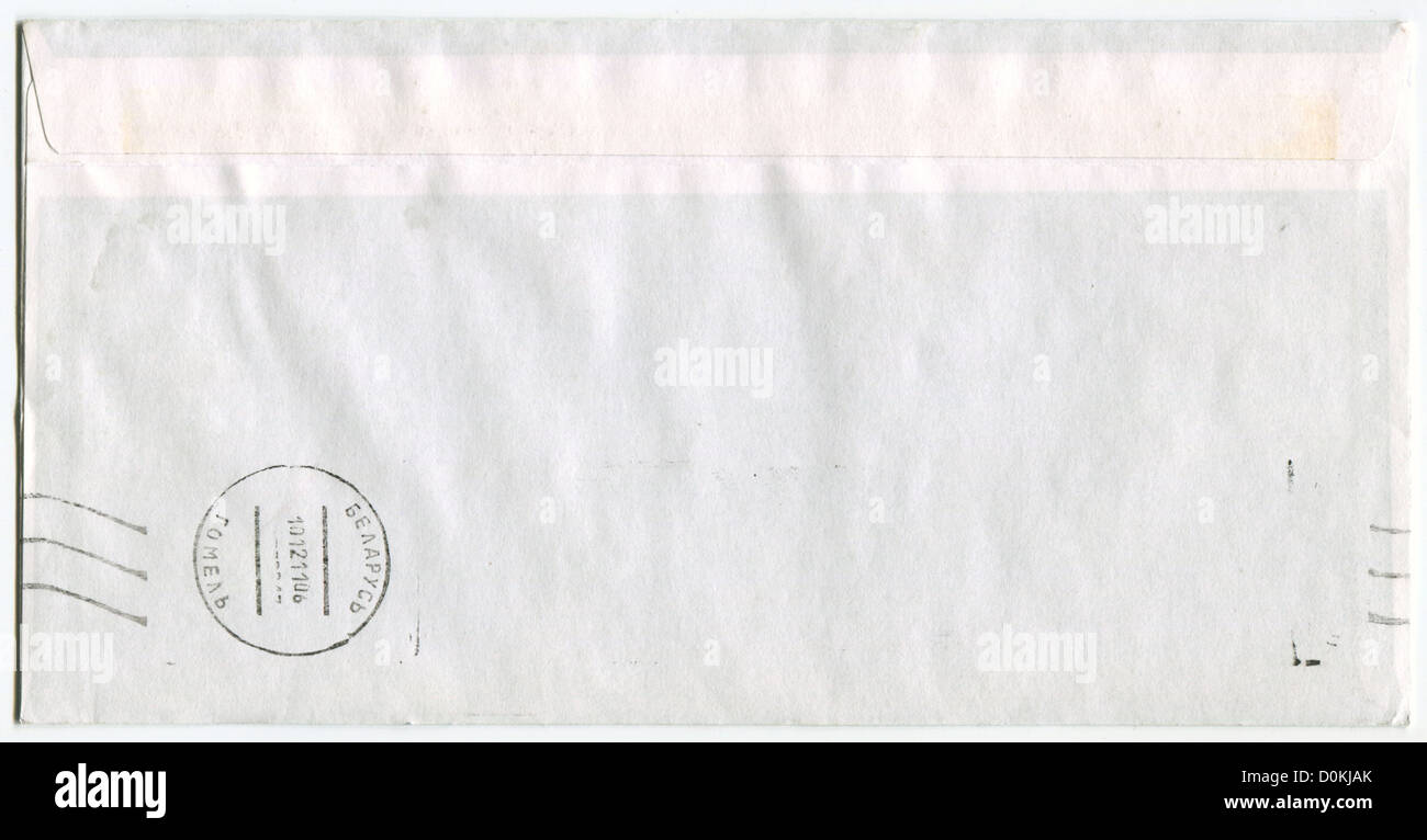 Post envelope, background Stock Photo - Alamy