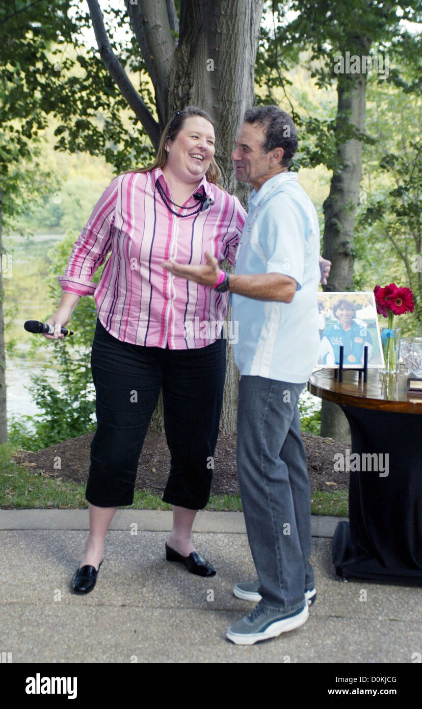 Robert Vigorito, founder of Iron Girl and Judy Molnar, VP Iron Girl ...