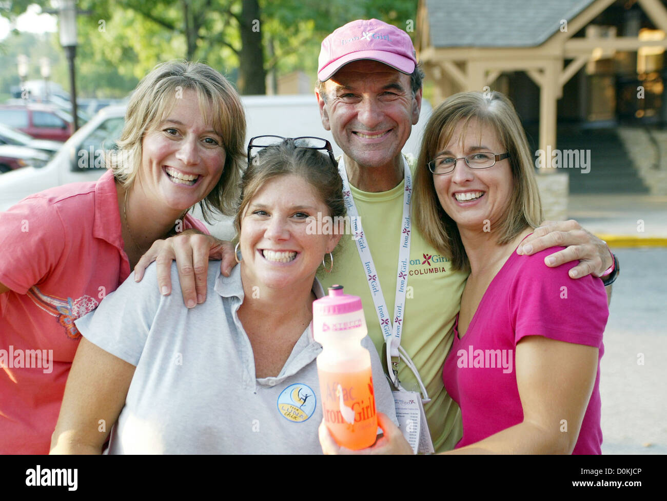 Robert Vigorito, race participants Aflac's Iron Girl women's ...