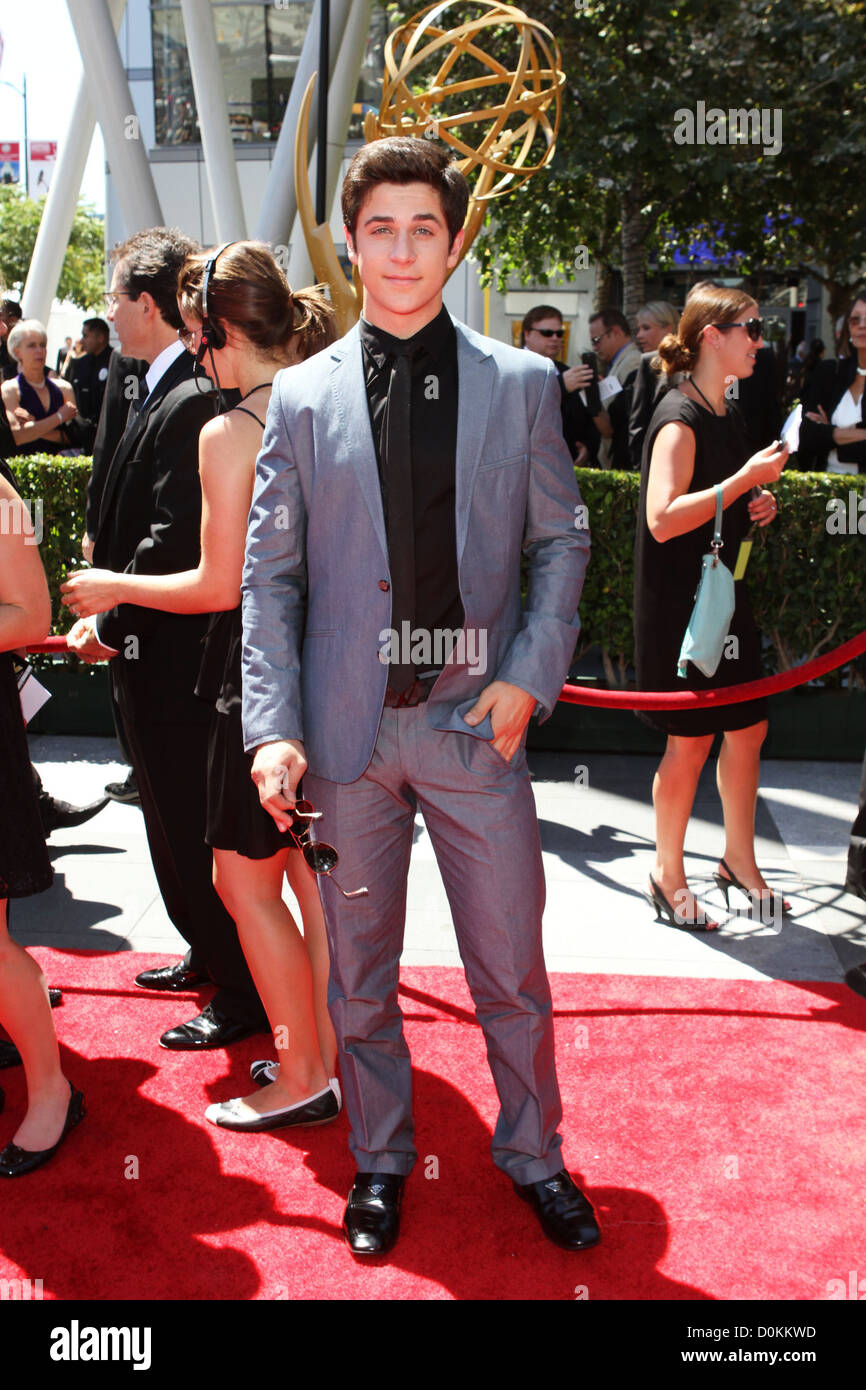 David Henrie 2010 Creative Arts Emmy Awards held at Nokia Theatre L.A ...