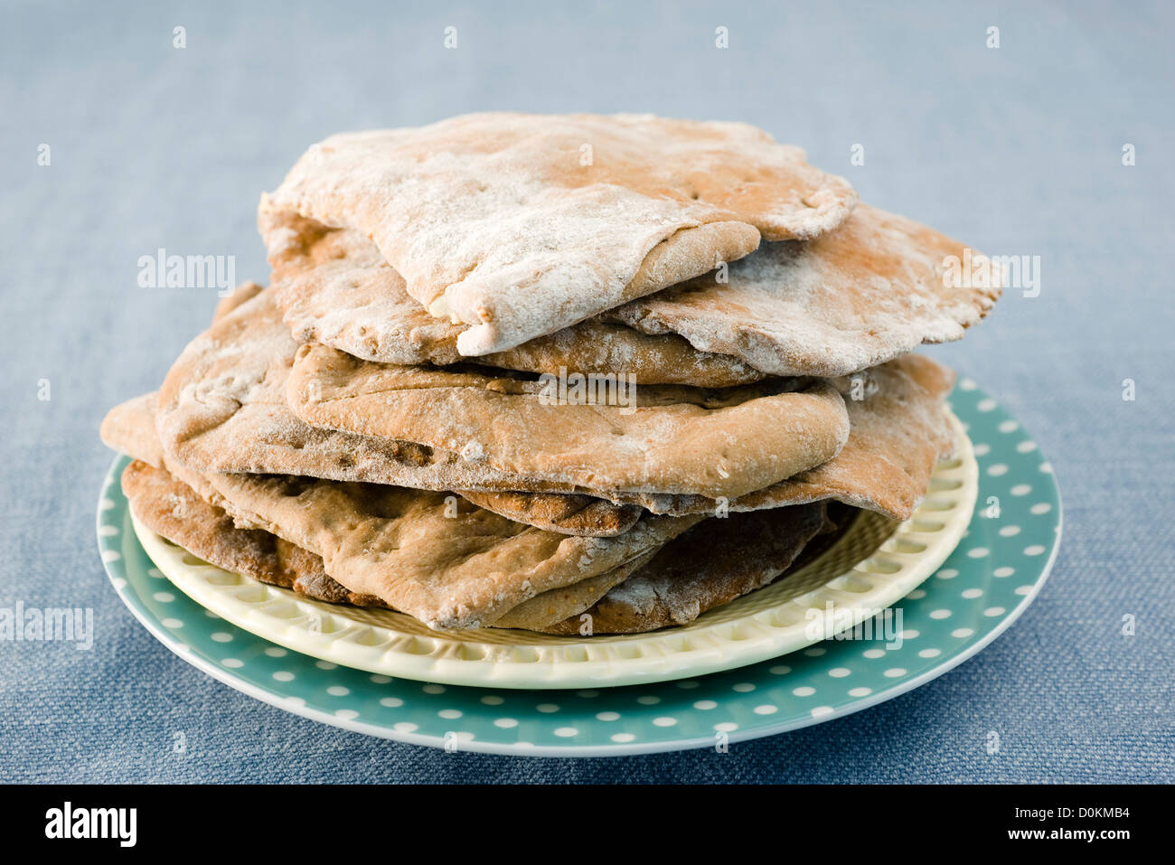 Little cheese naan breads Stock Photo - Alamy
