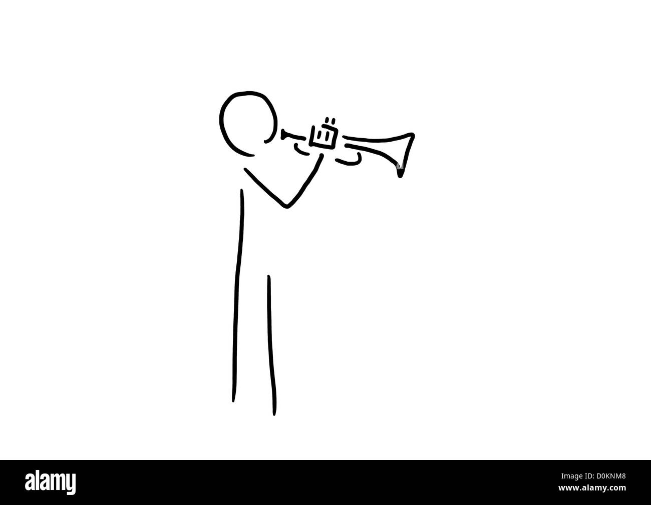 The Band Stick Figure High Resolution Stock Photography and Images - Alamy