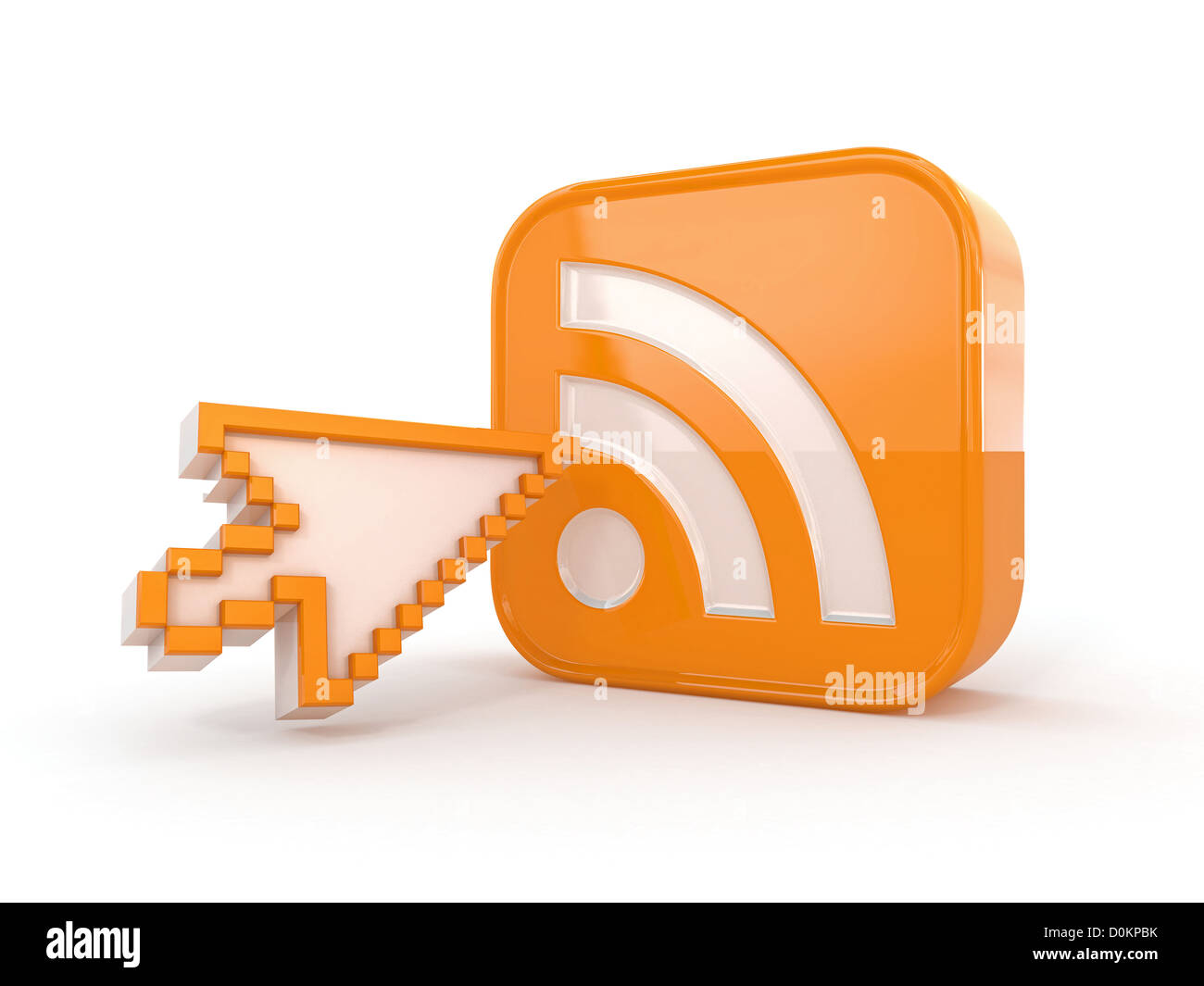 Image rss feed icon hi-res stock photography and images - Alamy