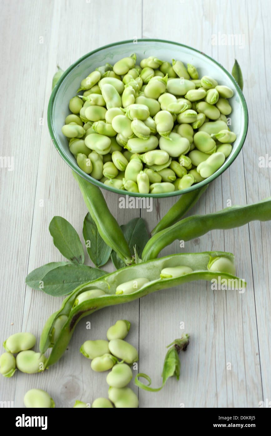 Raw shelled beans Stock Photo - Alamy