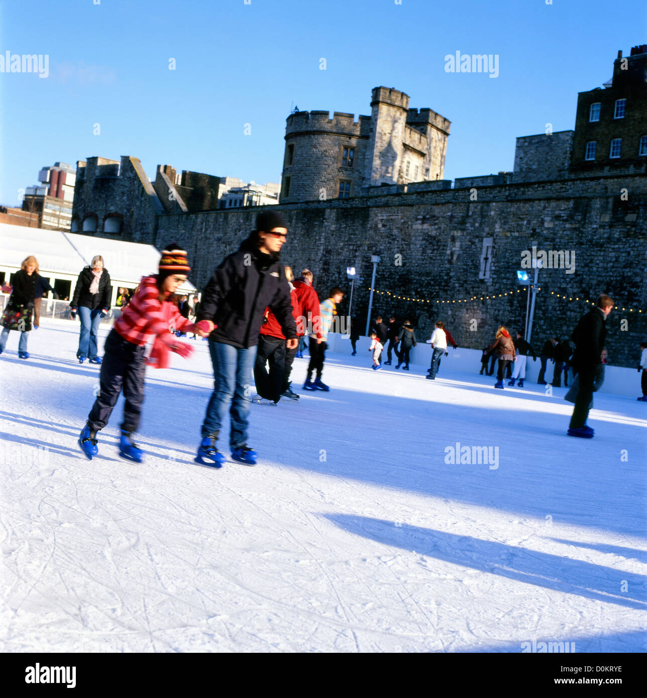 London iceskating hi-res stock photography and images - Alamy