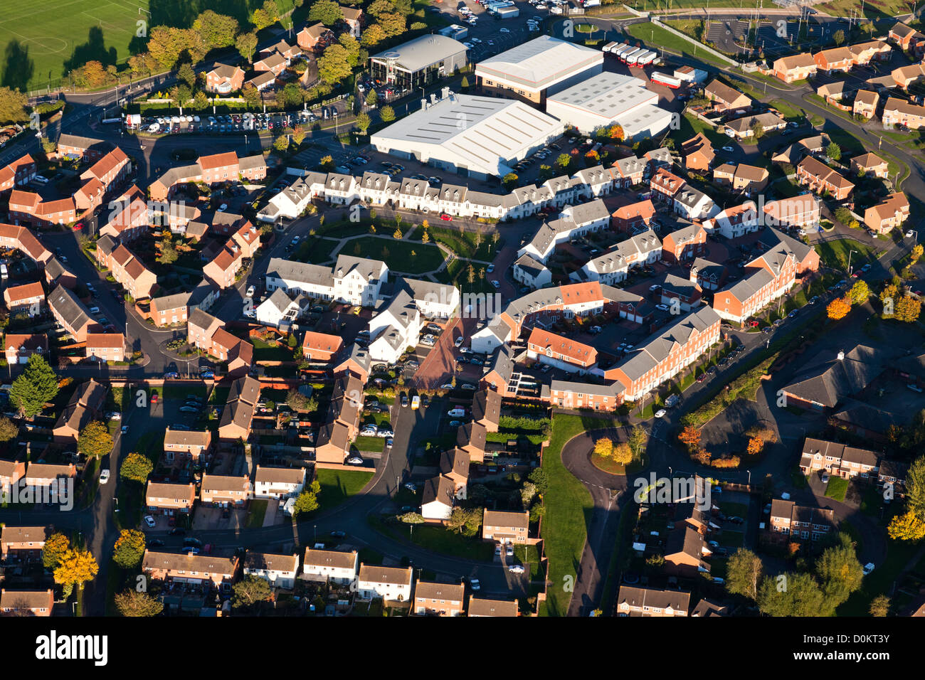 Modern housing development hi-res stock photography and images - Alamy