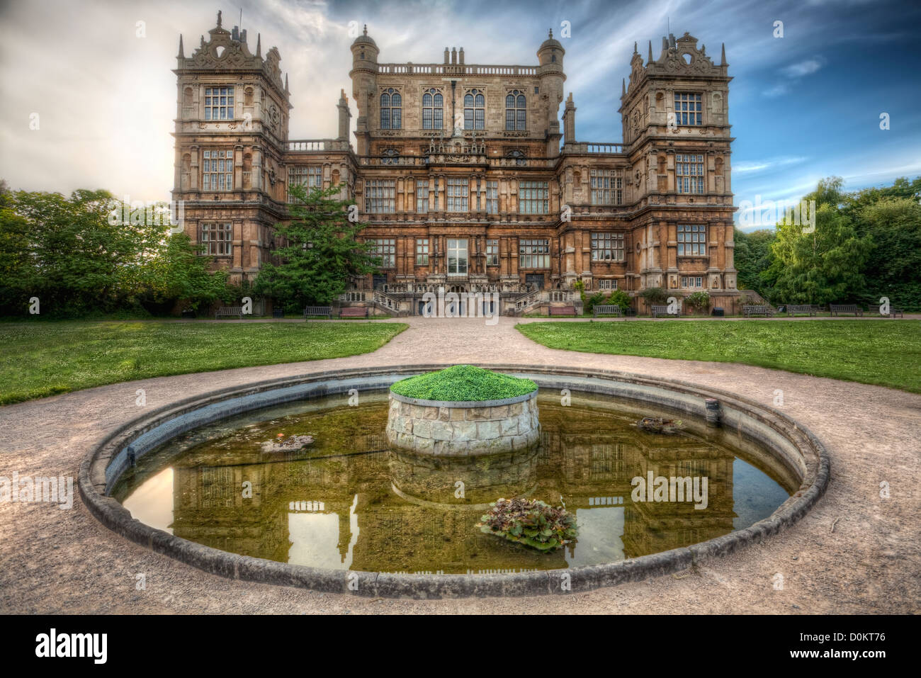 A view of Wollaton Hall in Nottingham Stock Photo - Alamy