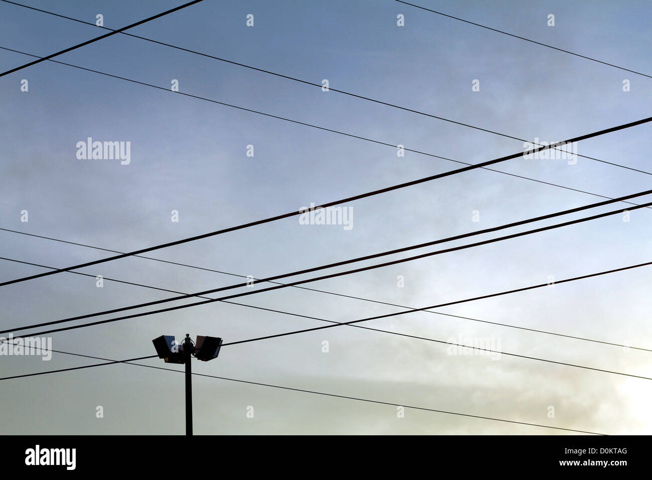 Power lines and cables hi-res stock photography and images - Alamy