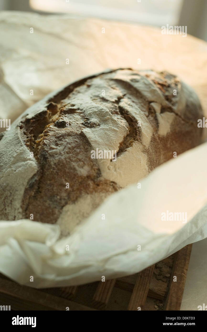 Homemade country bread Stock Photo - Alamy