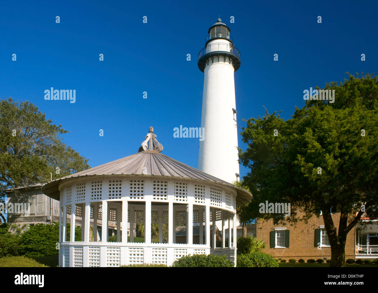 GA00096-00...GEORGIA - Saint Simons Island Lighthouse on Saint Simons ...