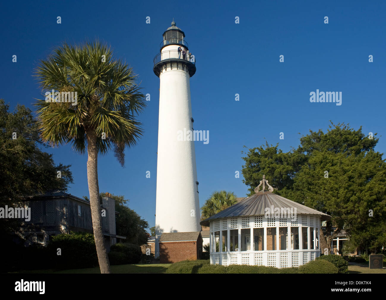 GA00098-00...GEORGIA - Saint Simons Island Lighthouse on Saint Simons ...