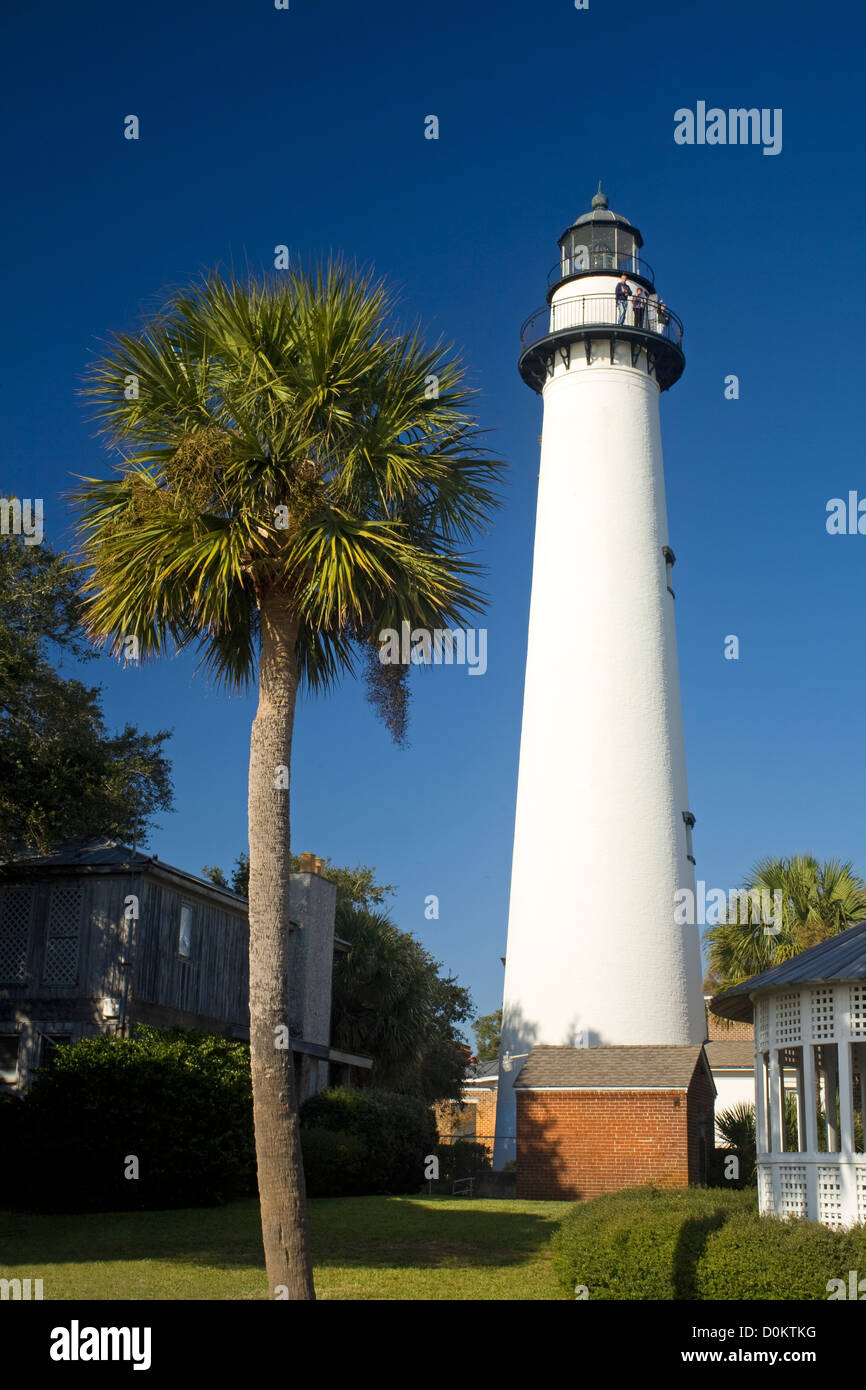 GA00099-00...GEORGIA - Saint Simons Island Lighthouse on Saint Simons ...