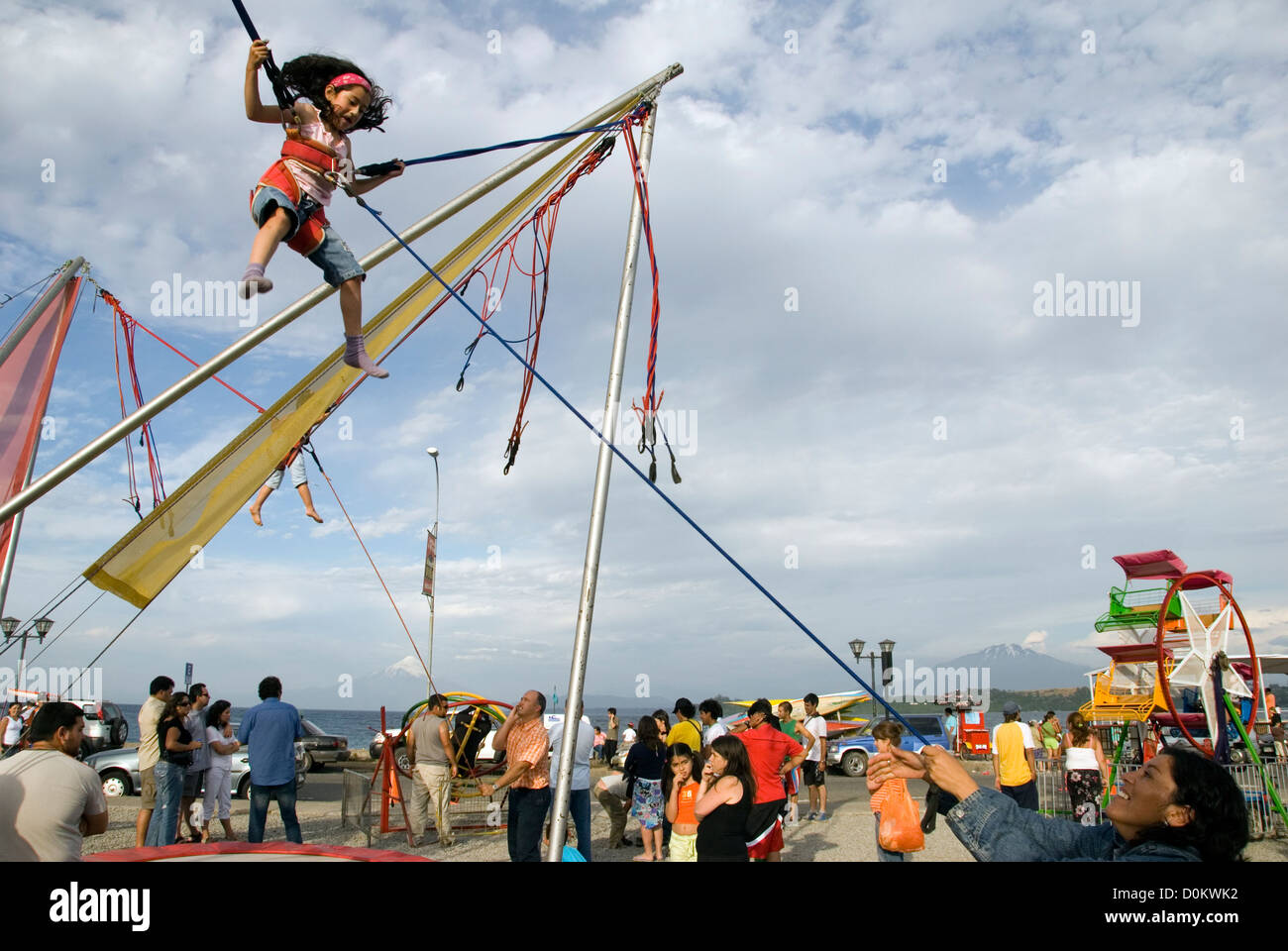 Trampoline bounce hi-res stock photography and images - Alamy