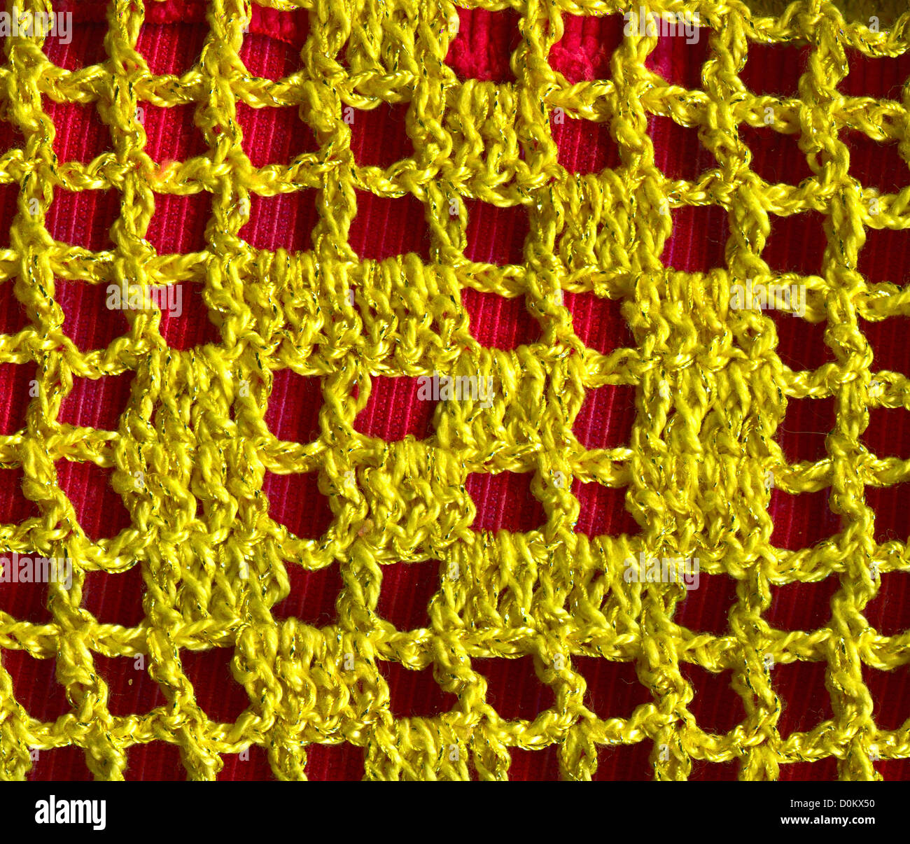 Knitting patterns. Handmade Stock Photo - Alamy