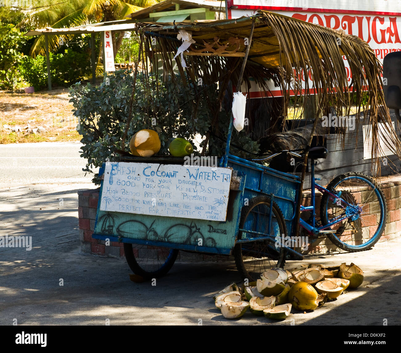 Coconut stand hi-res stock photography and images - Alamy