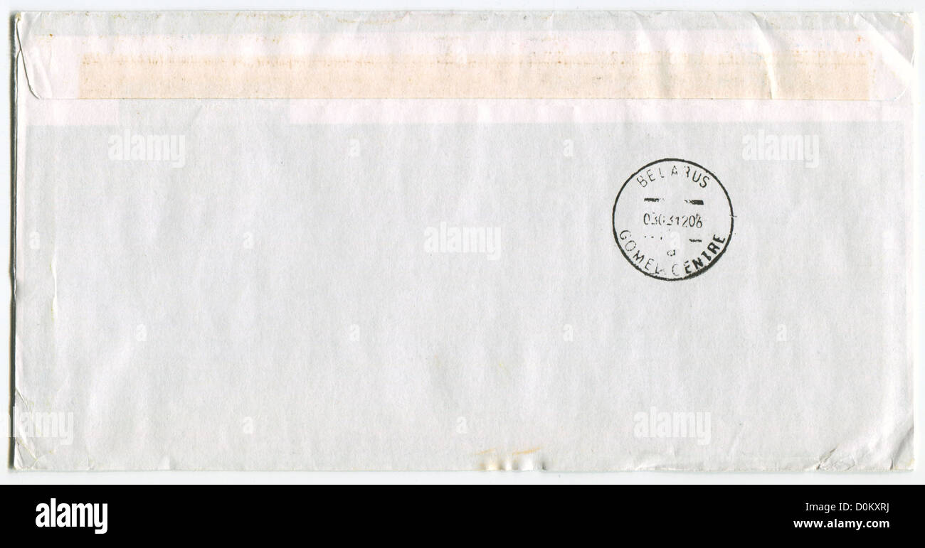 Post envelope, background Stock Photo - Alamy