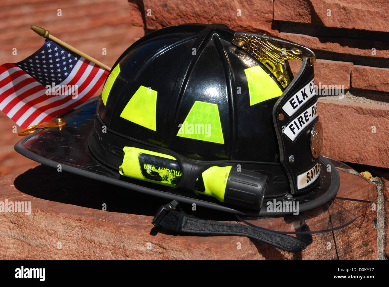 Fireman's Hat at the Remember 9/11/2001 Colorado Red Rocks Amphitheatre ...