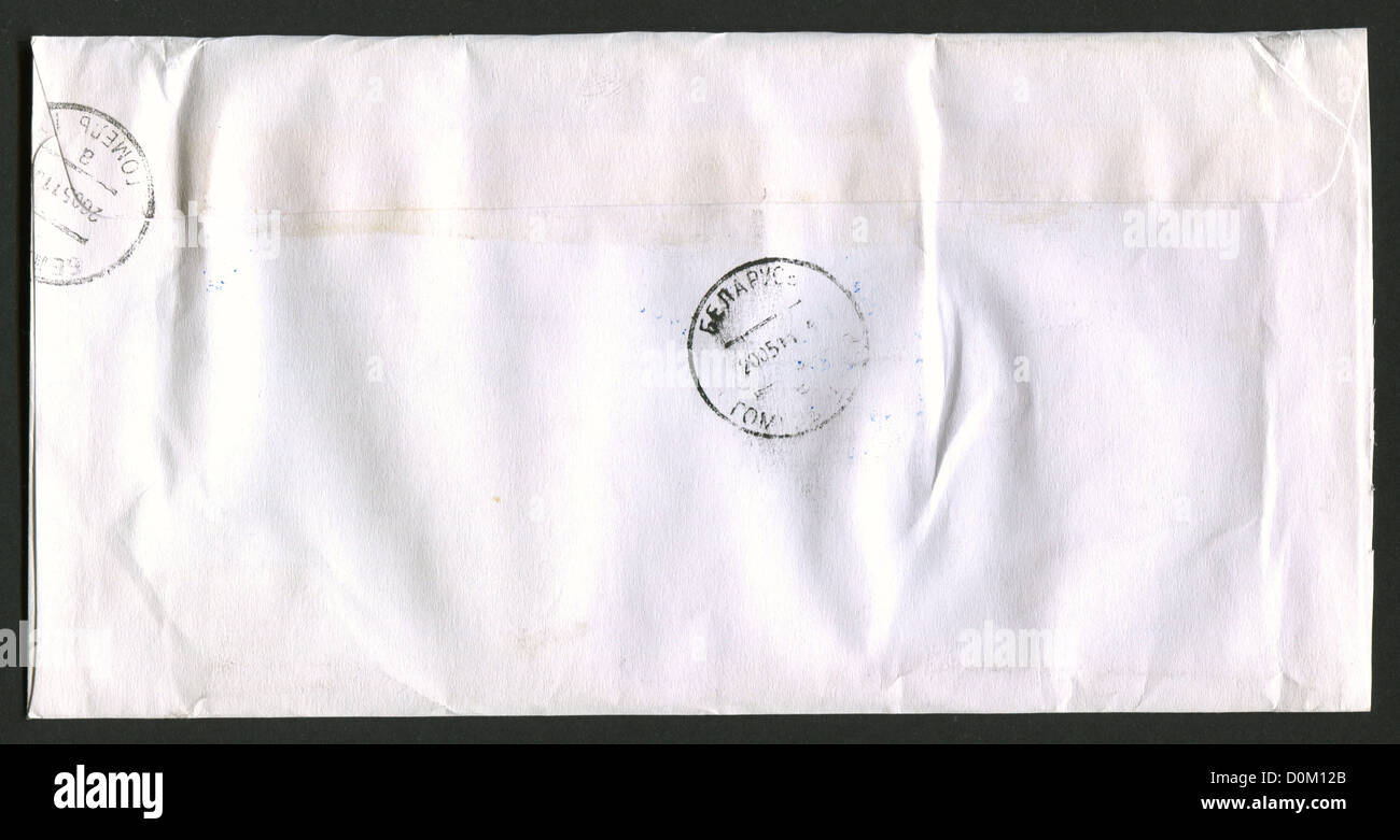 Post envelope, background Stock Photo - Alamy